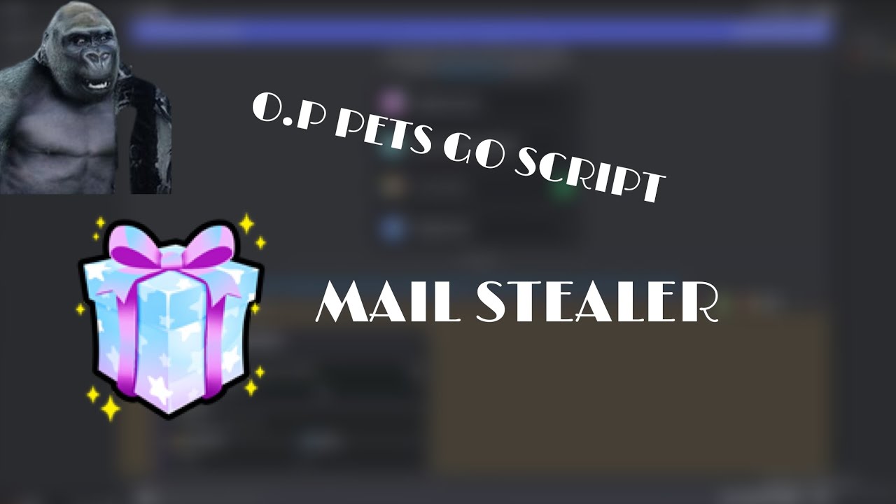 Pets Go Mailstealer Script O.P - YouTube