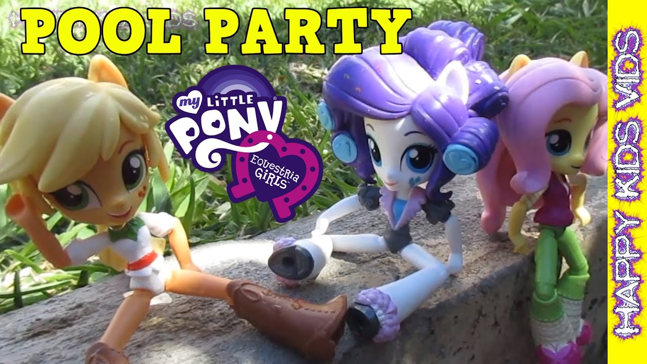 My Little Pony Pool Party MLP - YouTube