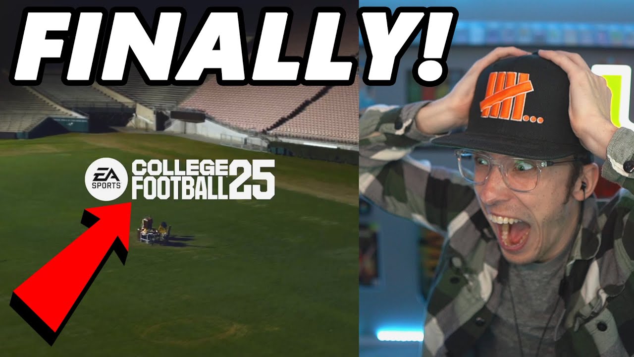 EA Sports College Football 25 Teaser Trailer REACTION | Waited OVER A ...