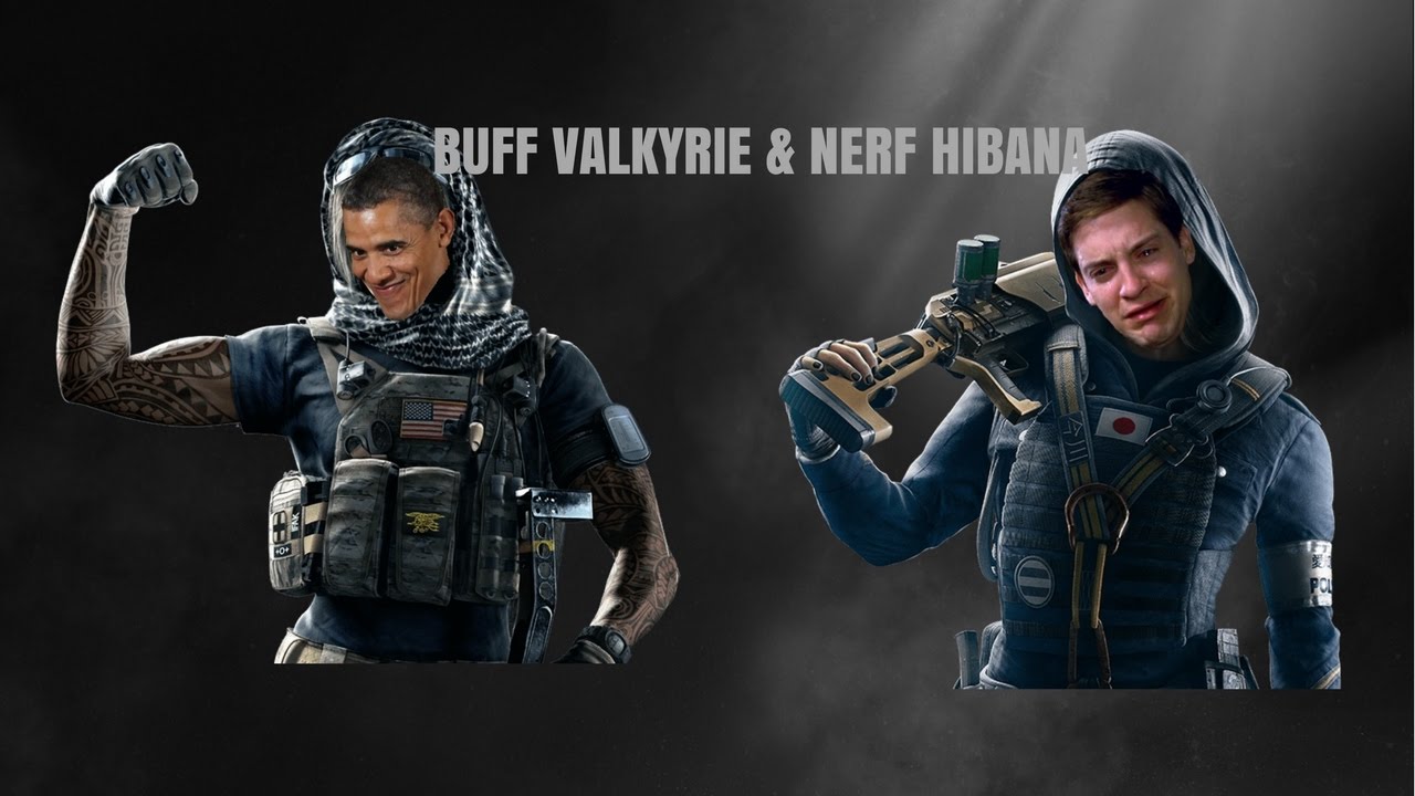 NERF HIBANA & BUFF VALKYRIE ( Rainbow Six Siege Gameplay) - YouTube