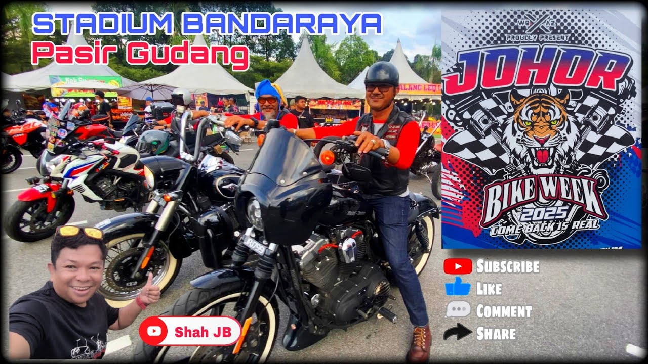 JOHOR BIKE WEEK 2025 STADIUM BANDARAYA PASIR GUDANG | Episode 1 - YouTube