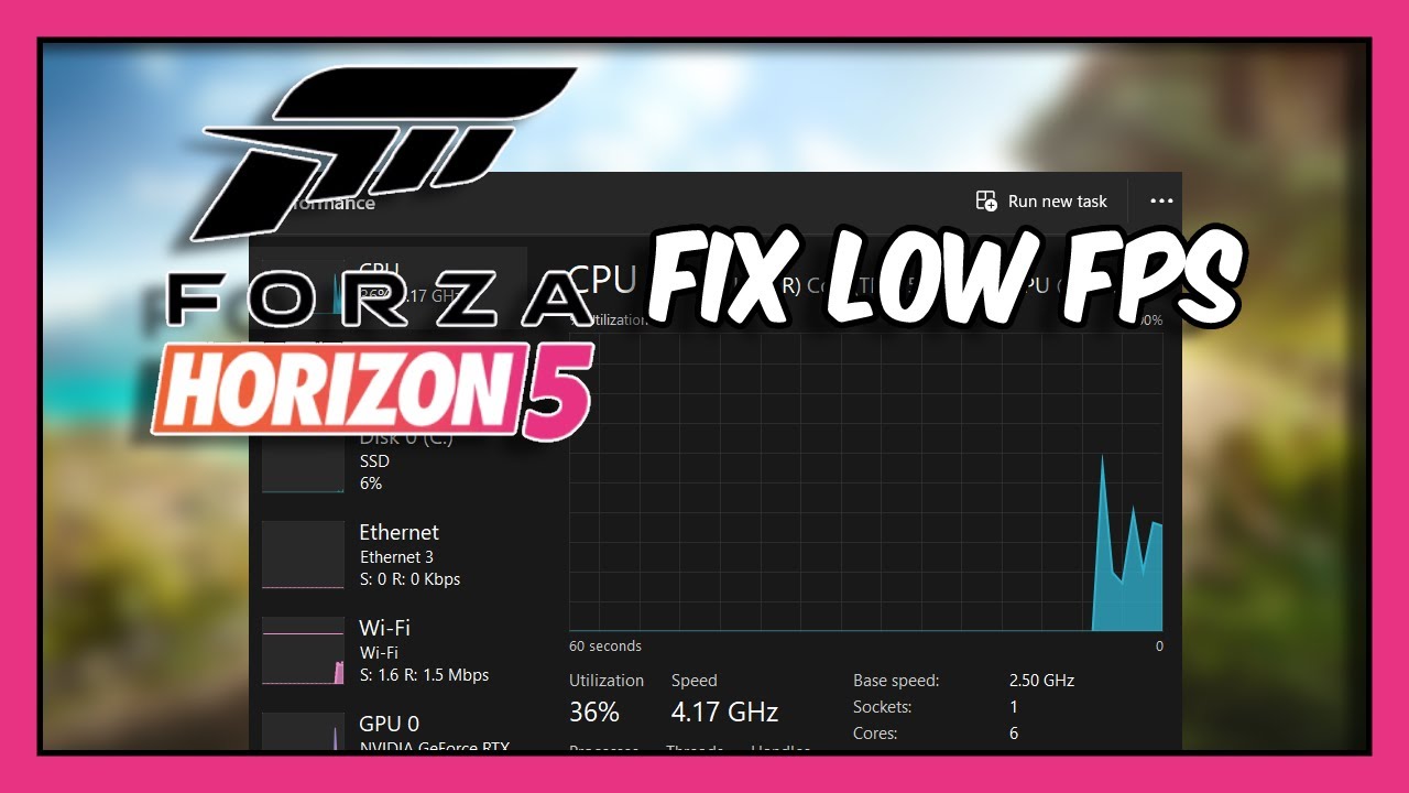 Forza Horizon 5 - Fix Low FPS ! | Tutorial for beginners - YouTube