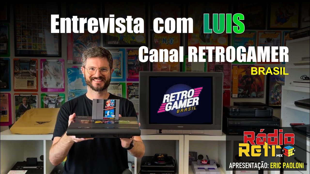 Entrevista com Luis - Canal Retro Gamer Brasil! - YouTube