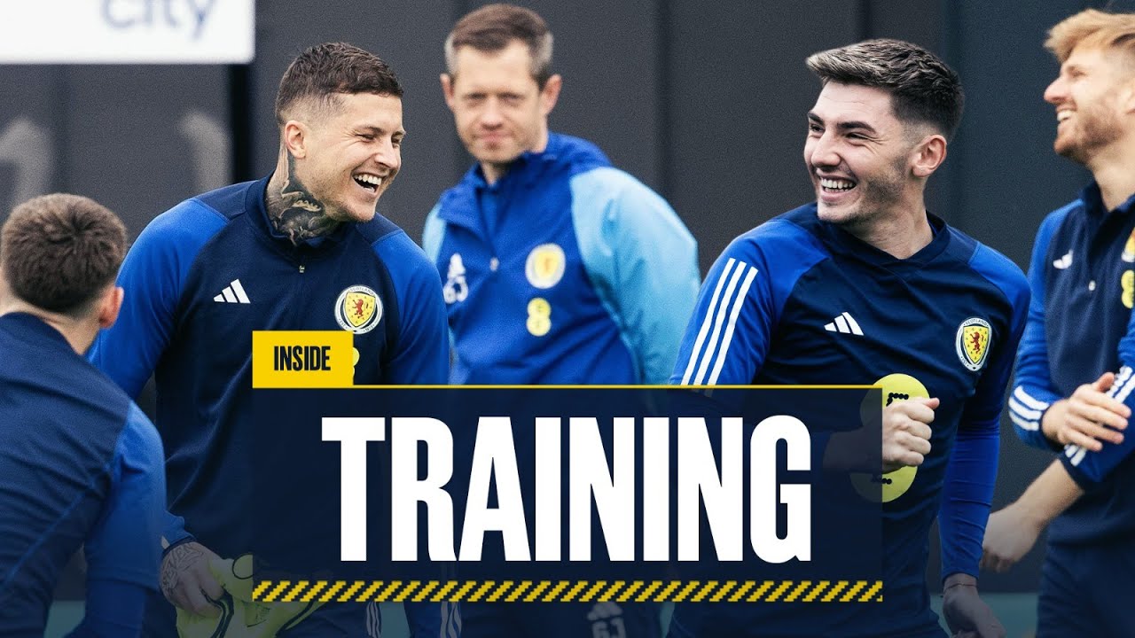 🏃‍♂️ Back on the pitch for October Camp | Inside Training | Scotland ...