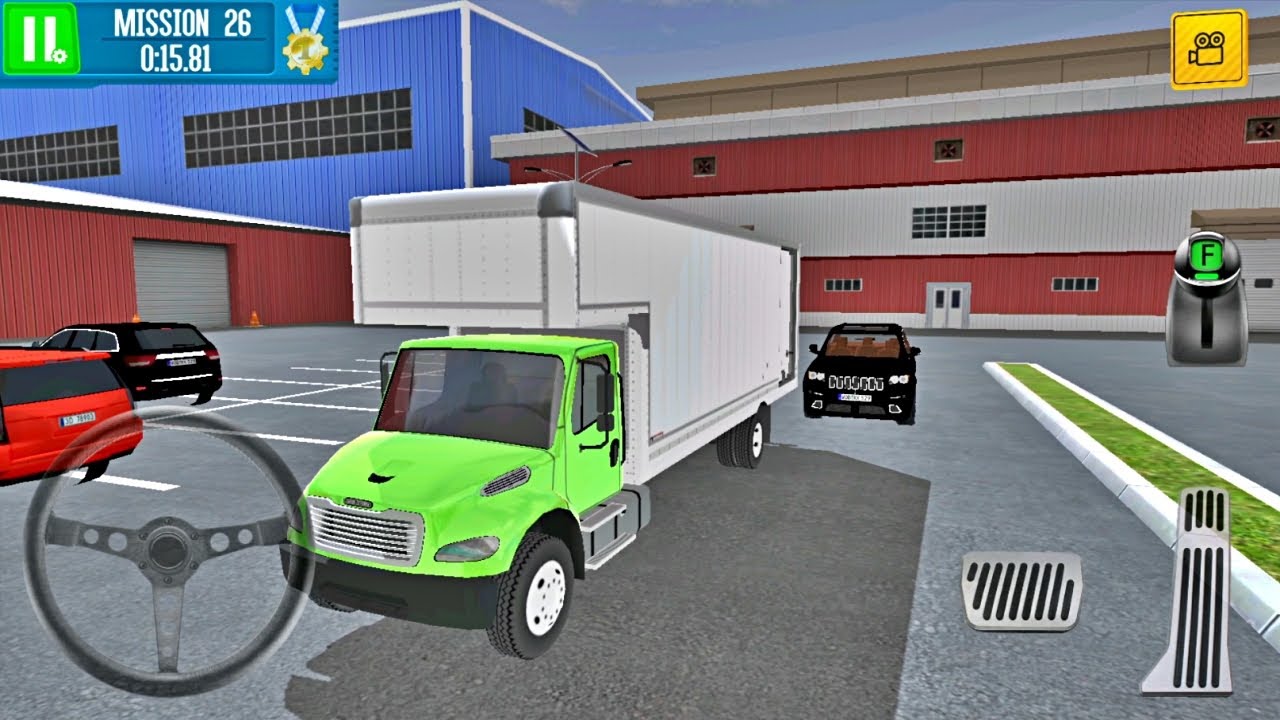 Box Truck Driving in Cargo Crew: Port Truck Driver Gameplay (Android ...