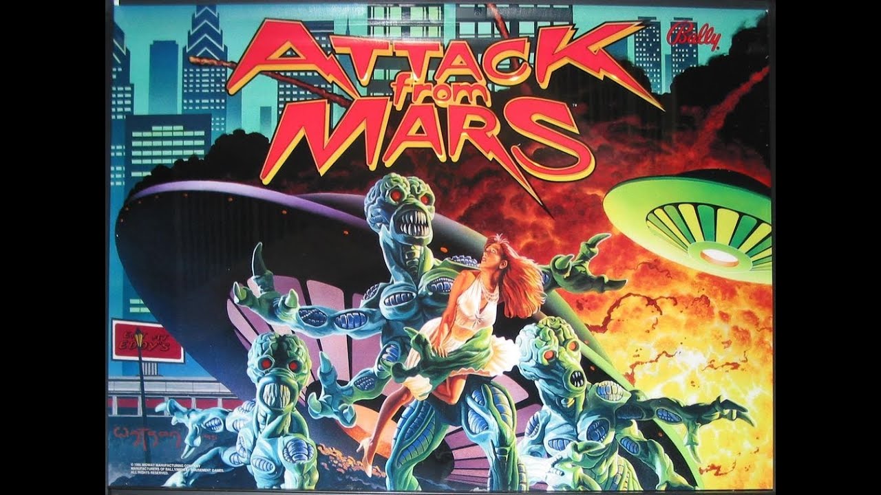 Attack From Mars Arcade 1Up from Best Buy for $199 so excited great way ...