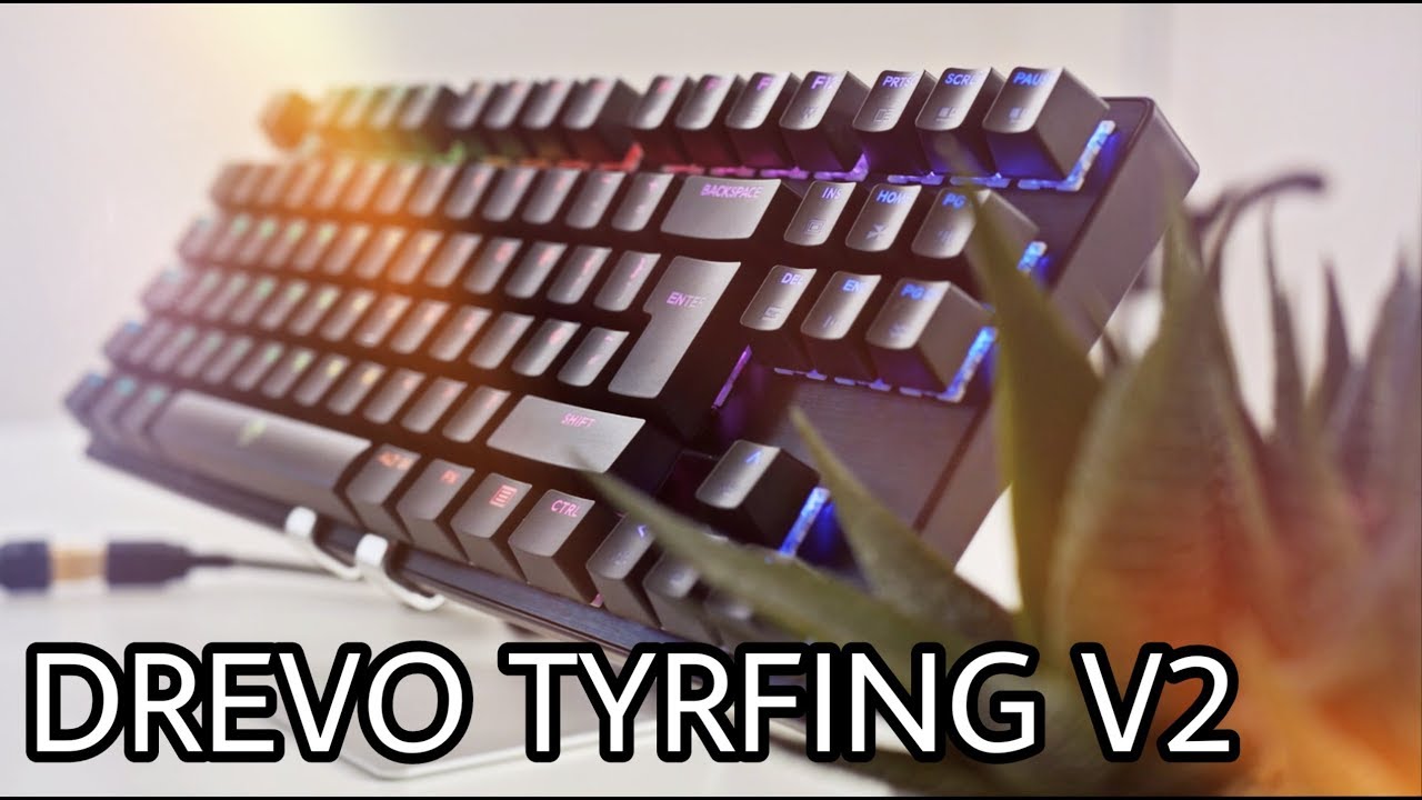 Another Cheap RGB Mechanical Keyboard! - Drevo Tyrfing V2 Review - YouTube