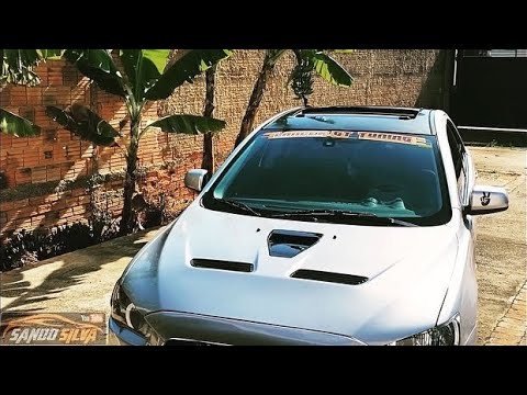 Apliquei envelopamento black piano no teto do lancer Gt: veja o ...