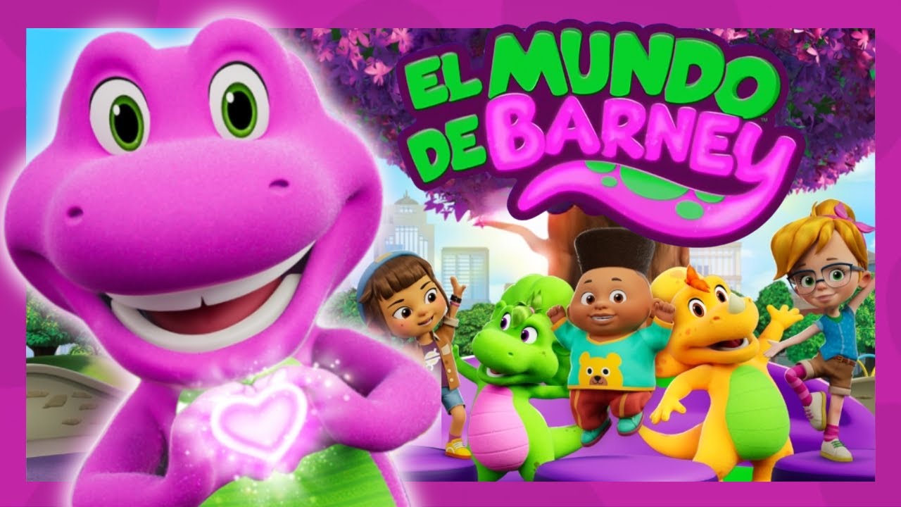 El mundo de Barney 💜🦖 | Nueva serie | Promoción Discovery Kids y Max ...