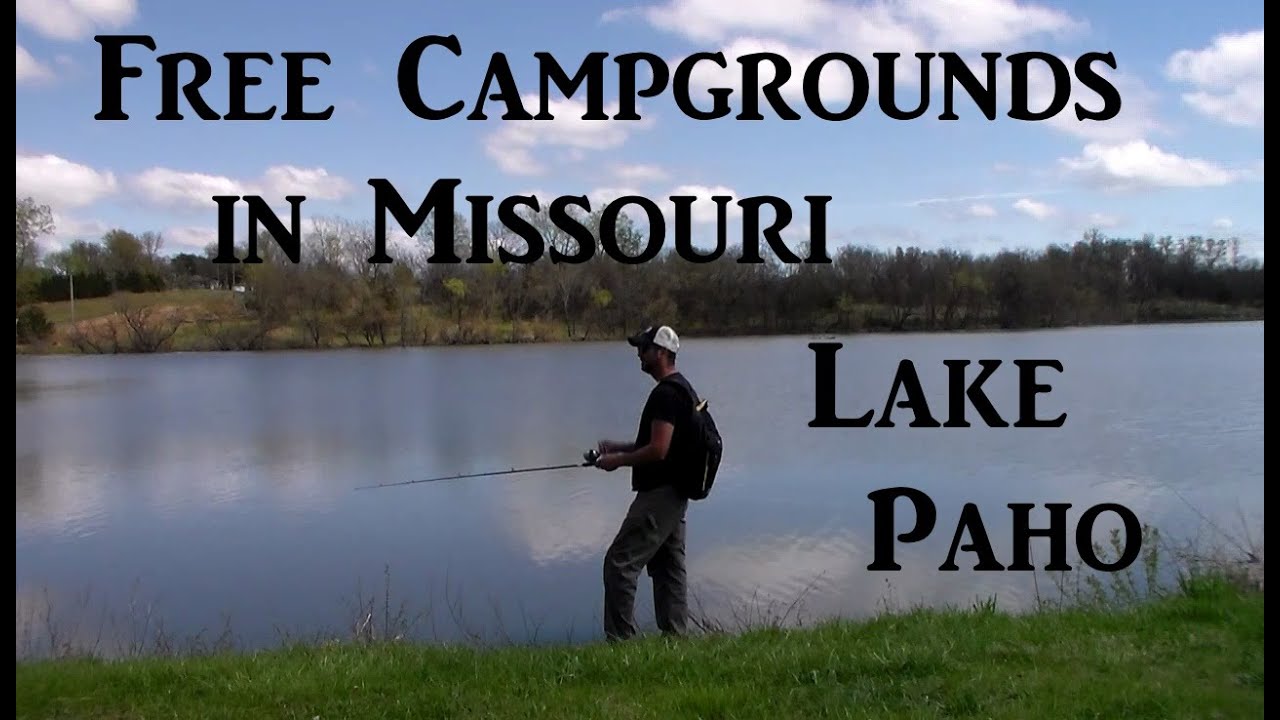 Free Camping in Missouri Lake Paho Van Living - YouTube