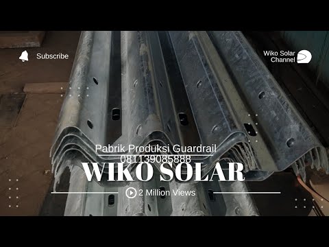 Pabrik Produksi Guardrail Pagar Pengaman Jalan TKDN dan Ekatalog ...