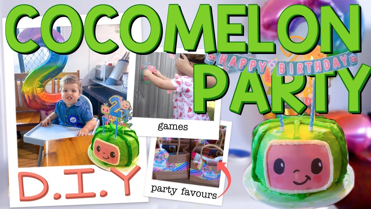 The easiest ideas for COCOMELON birthday party - food, games & party ...