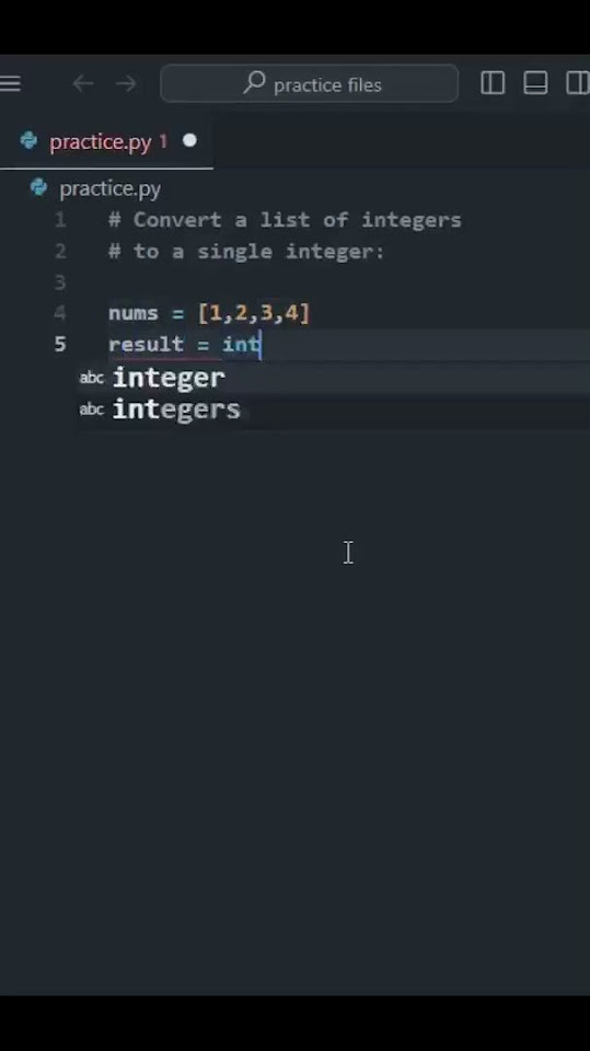Convert A List Of Integers Python Pythonprogramming Coding Learnpython Pythonforbeginners