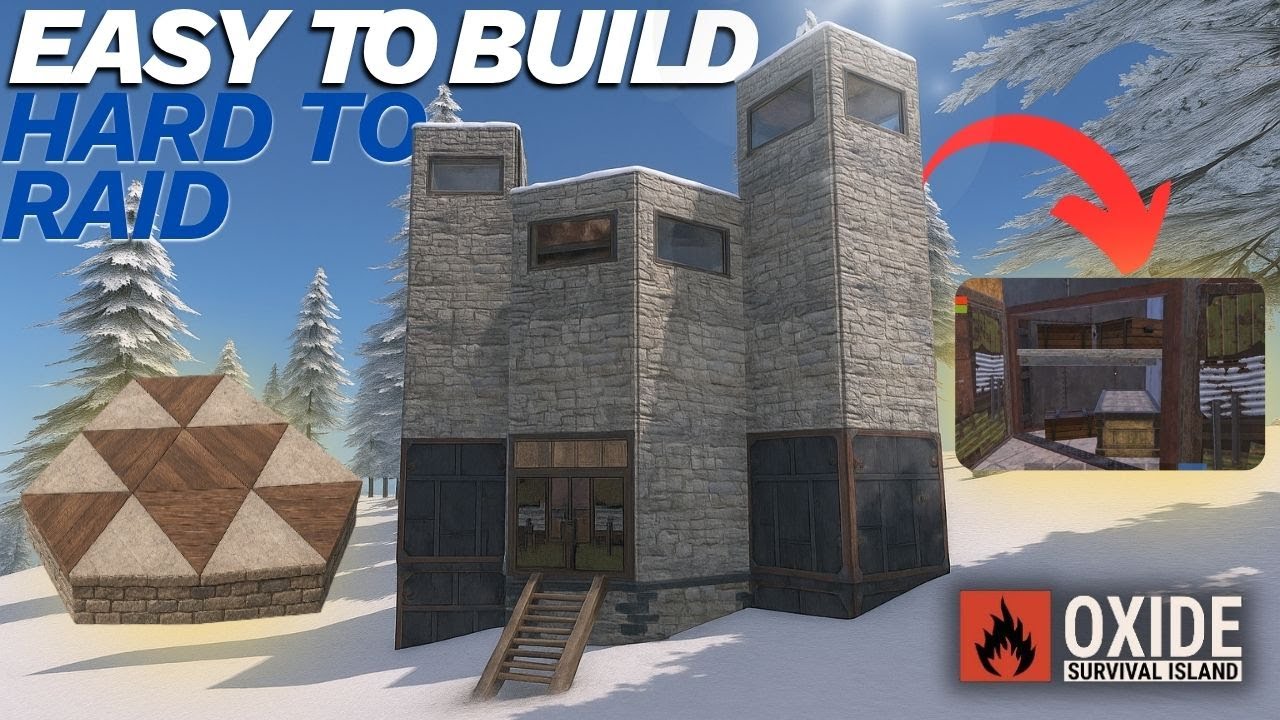 The Strongest Small Castle Base in Oxide: Survival Island - YouTube