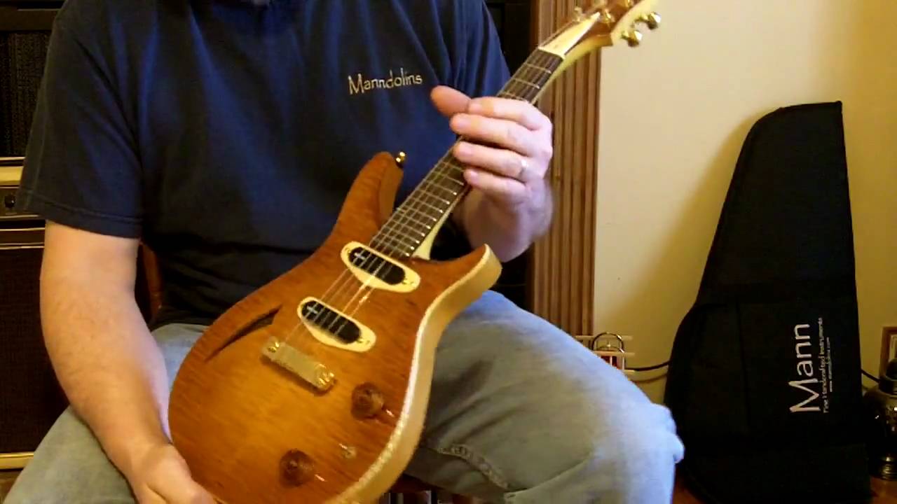 Mann EMDC-5 Five String Electric Mandolin - YouTube