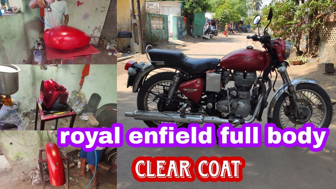 royal enfield painting /royal enfield full body print /ap modification ...