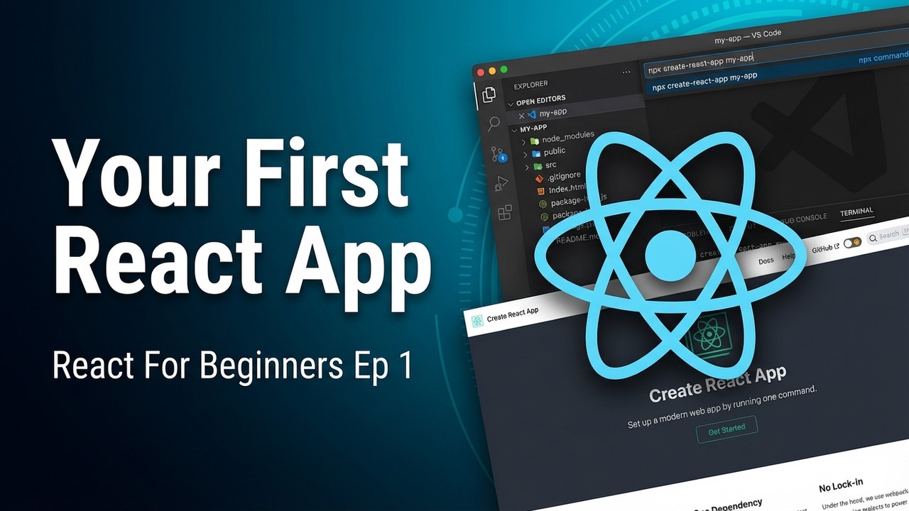 React အခြေခံ - 01: ReactJs ကို ဘယ်လို install လုပ်မလဲ #dgtechmyanmar - YouTube