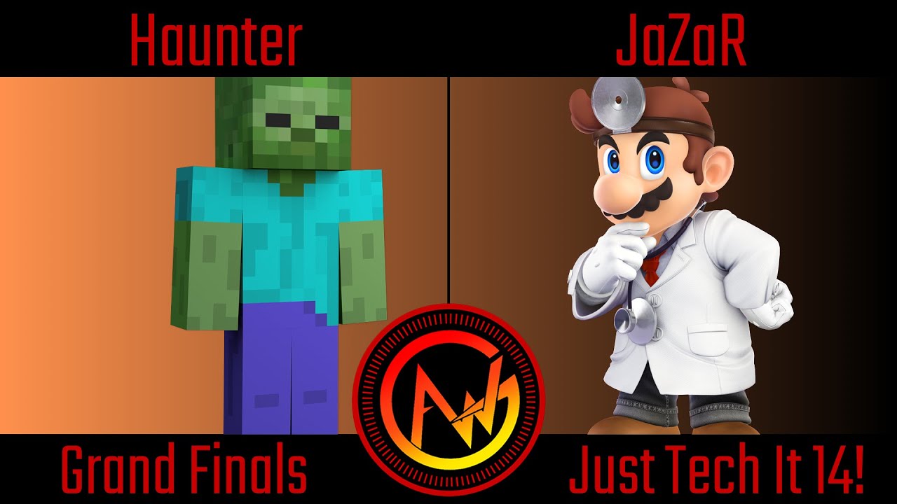 AWG Just Tech It 14 Grand Finals - Haunter (Steve) Vs JaZaR (Dr Mario ...