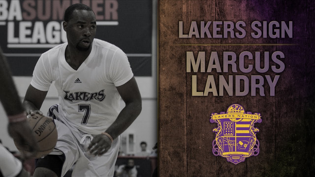 Lakers News: Lakers Sign Forward Marcus Landry - YouTube