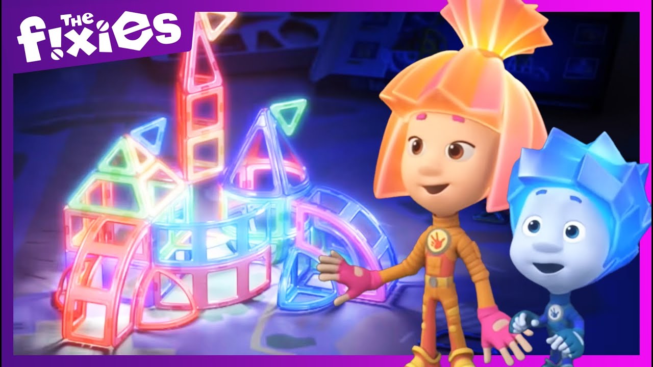 The Construction Set - The Fixies | Nolik and Simka are excited to play ...