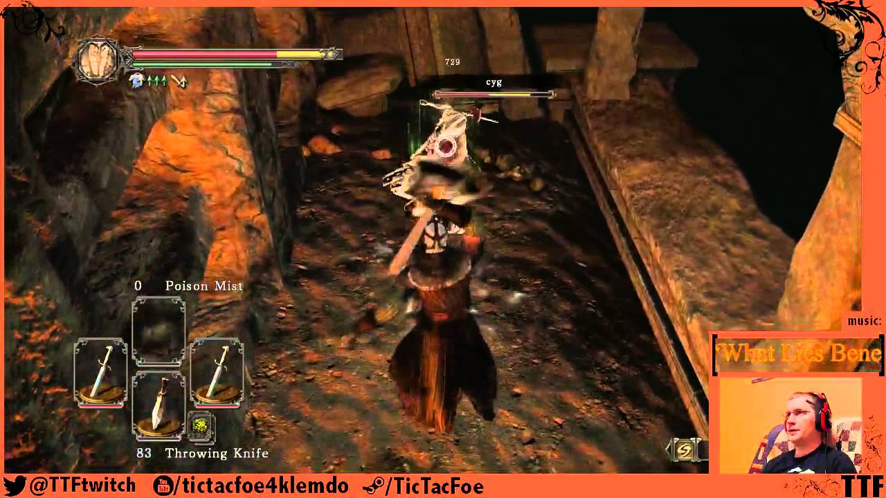 Dark Souls 2 - Rat King Dueling - YouTube
