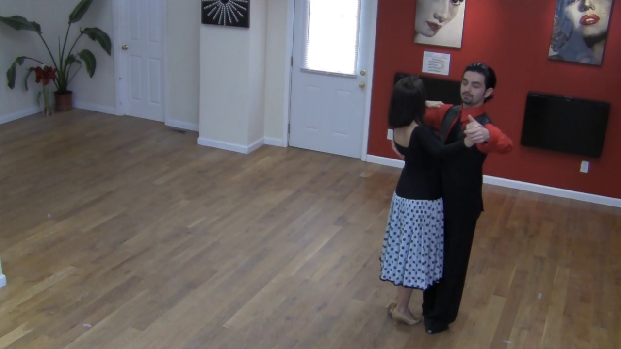 How To Dance Quick Step Natural Spin Turn - YouTube