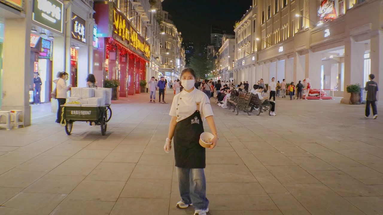 China City Walk | Xiamen | 漫步厦门中山路步行街 | Zhongshan Road Pedestrian ...