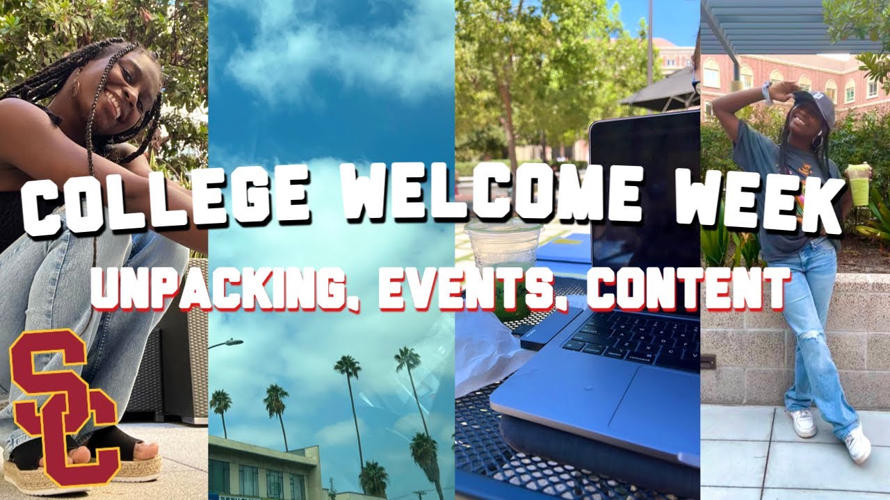 college move-in week at usc - YouTube