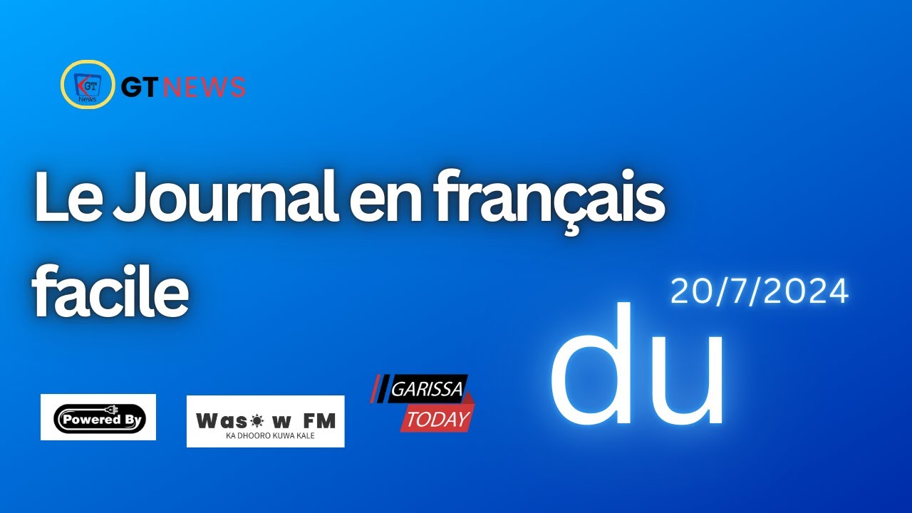 Journal Français Facile - Learn French on Waso FM - YouTube