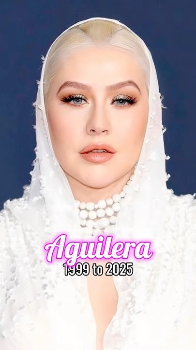 Christina Aguilera evolution from 1999 to 2025 - YouTube