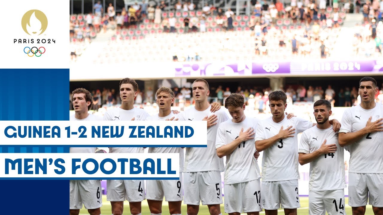 🇬🇳 Guinea vs New Zealand 🇳🇿 | Men's football group stage | Paris 2024 ...
