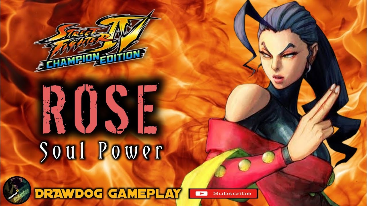 Rose (Soul Power Style) | Street Fighter IV Champion Edition | Capcom ...