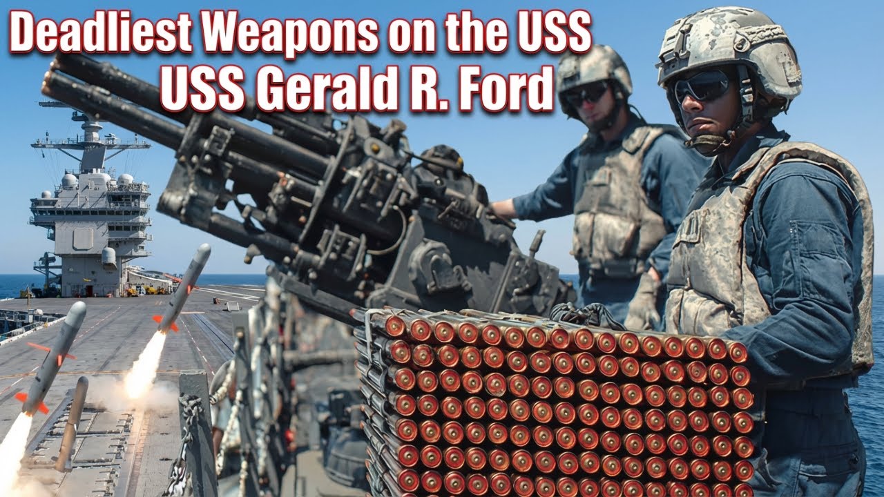 Secret Arsenal: Most Lethal Weapons on the USS Gerald R. Ford - YouTube