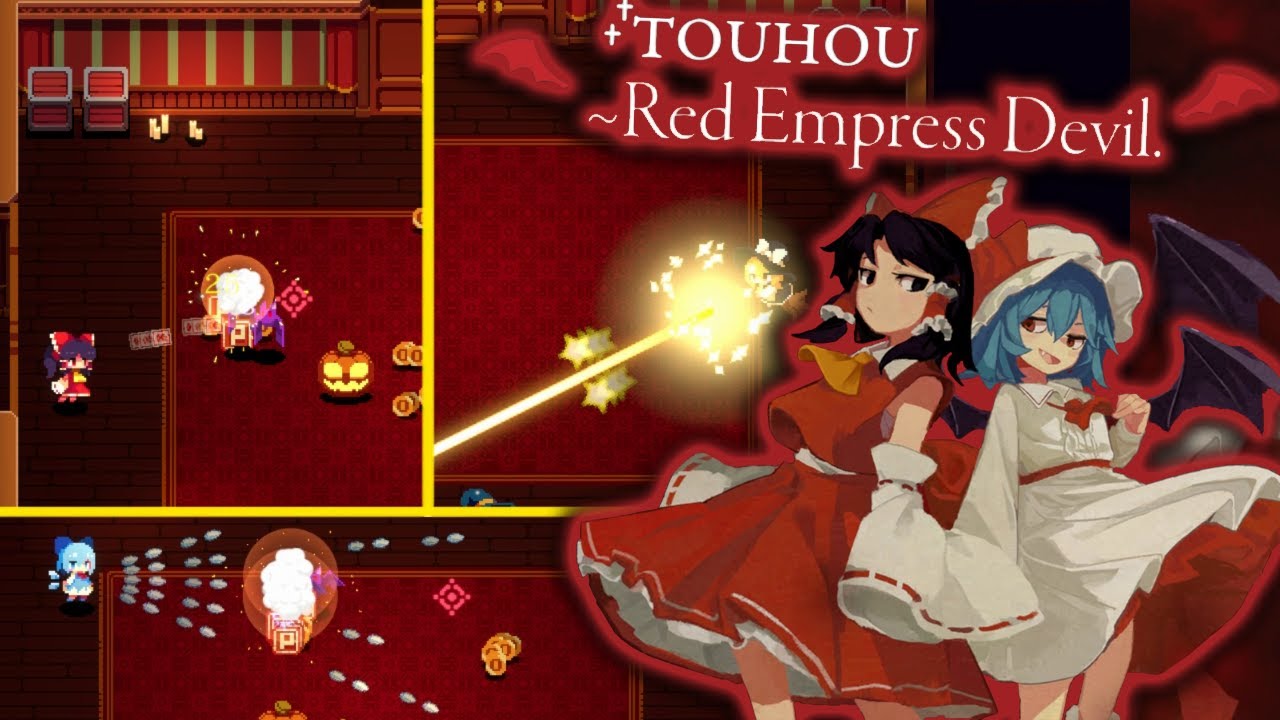 Anime Bullet-Hell Action Roguelike Challenge | Touhou ~ Red Empress ...
