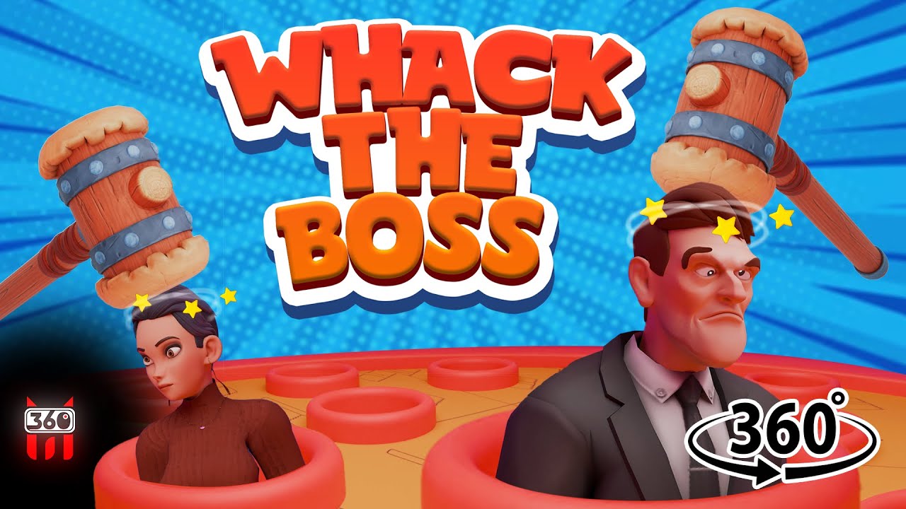 360° | I HIT MY BOSS TODAY WITH A HAMMER 🔨😨| Beat The Boss: Part 2 ...