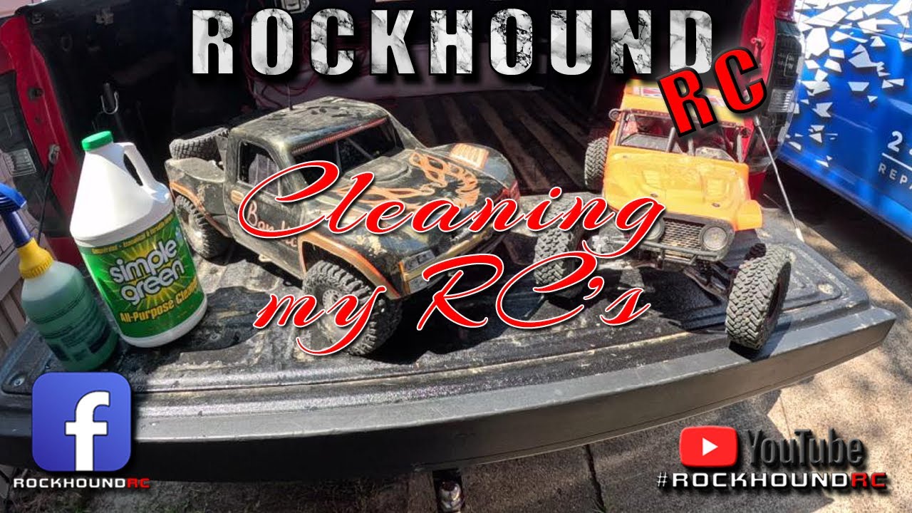 Rockhound RC: Cleaning my RC's after a run. #rccars #shorts #fyp # ...