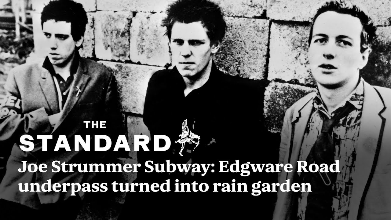 Joe Strummer Subway: Edgware Road underpass turned into rain garden in ...