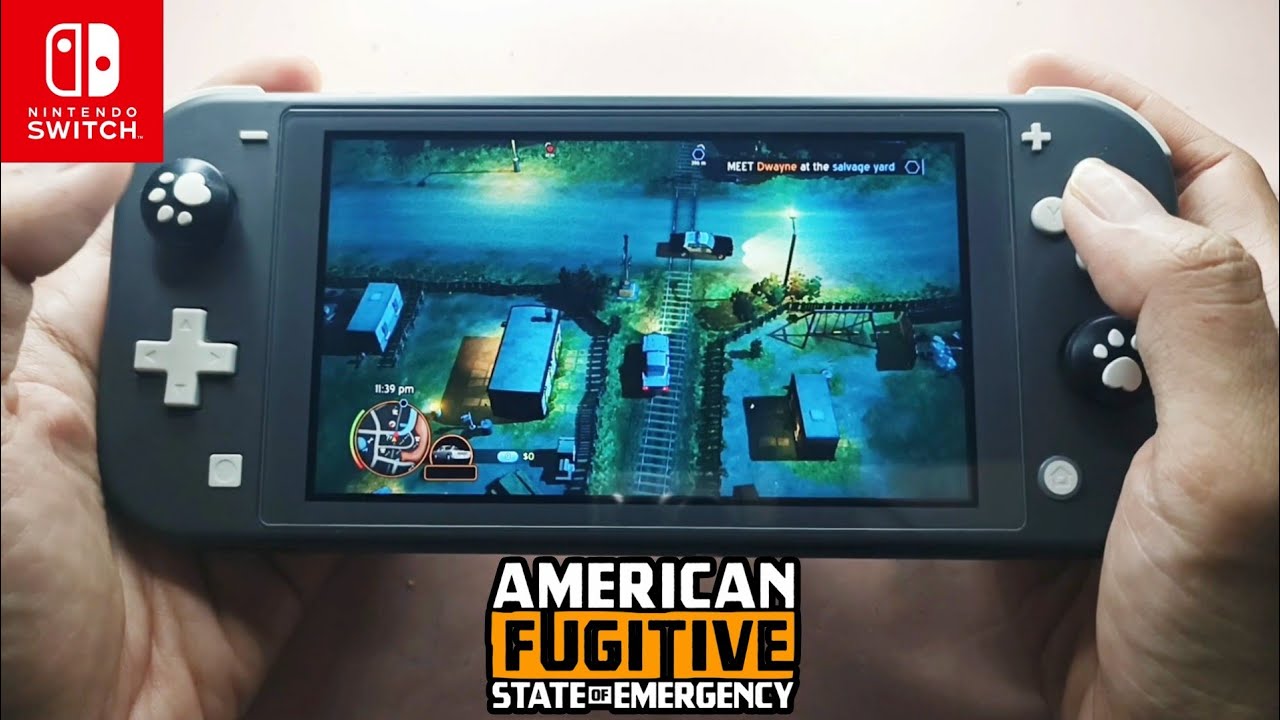 American Fugitive Gameplay Nintendo Switch Lite Gameplay - YouTube