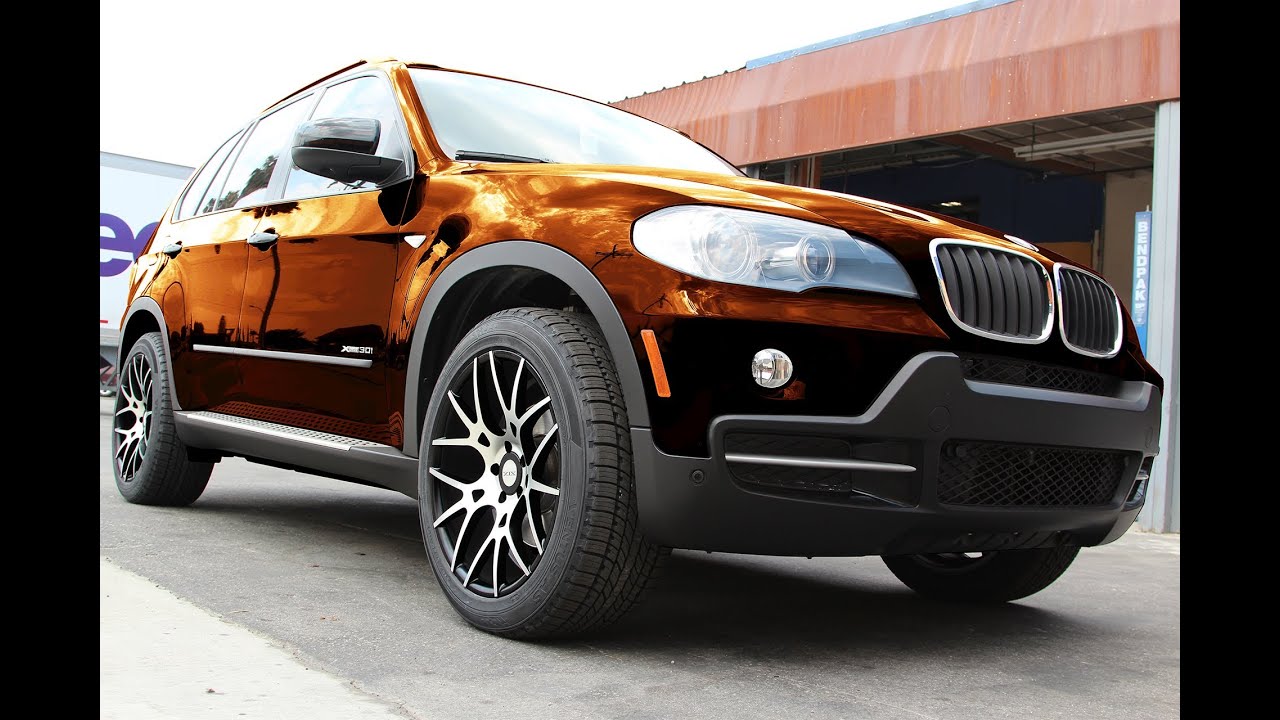 20x8.5 XIX X37 Wheels on a 2012 BMW X5 - YouTube
