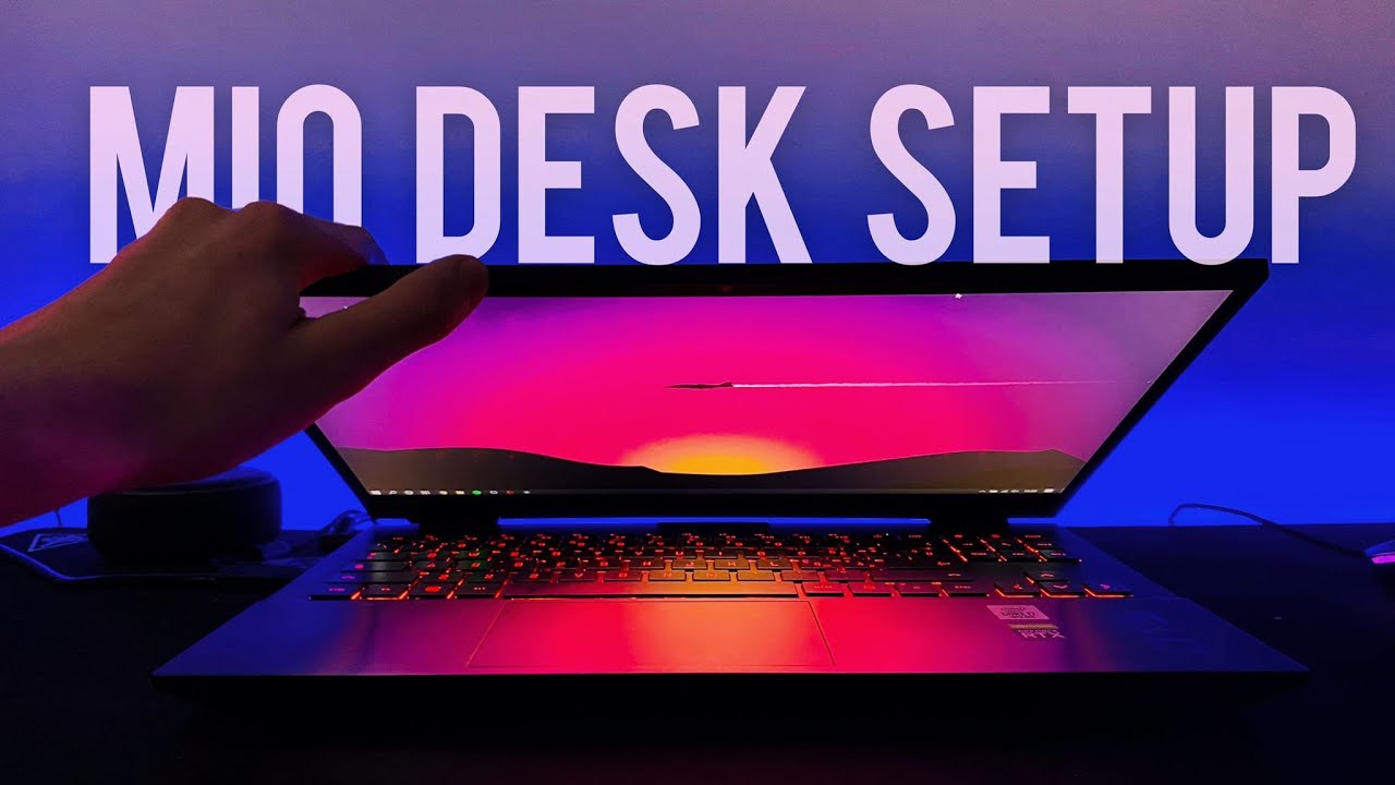 MEGA TOUR DEL MIO DESK SETUP - YouTube