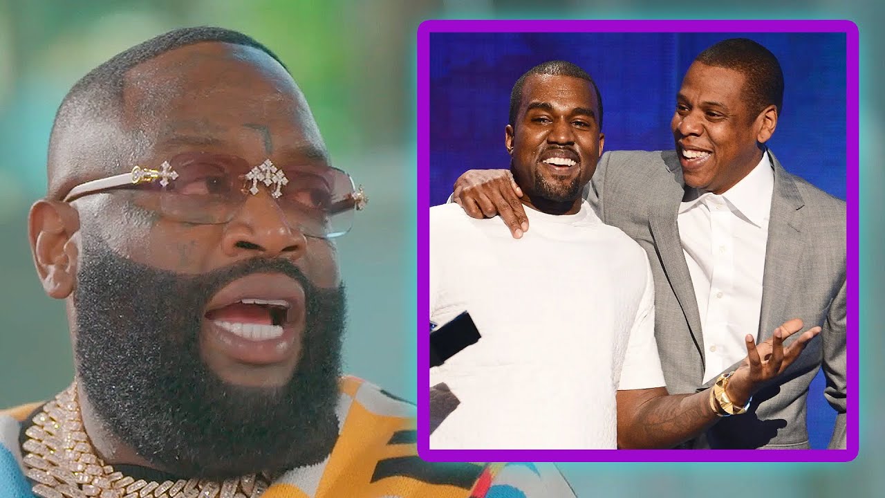 RICK ROSS REVEALS WHAT IT'S LIKE WORKING WITH KANYE WEST & JAY Z - YouTube