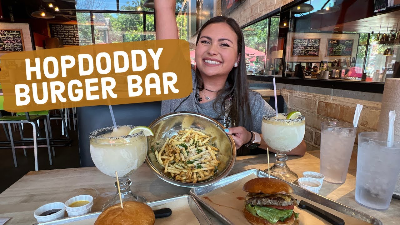 Best Burgers in Austin: Hopdoddy Burger Bar 🍔🍟 - YouTube