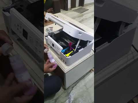 Unboxing and Installation of Cannon Printer Pixma ink Efficient G3770 ...