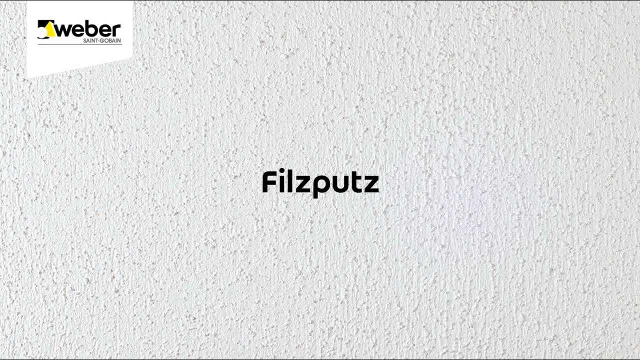 Filzputz - Serie "Putzstrukturen" - YouTube