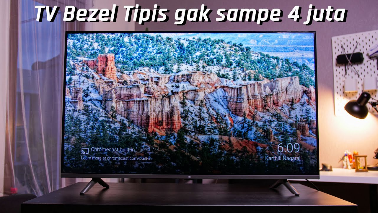 UNBOXING Xiaomi 43inch Bezel-less Smart TV | TV Bezel TIPIS gak sampe 4 ...