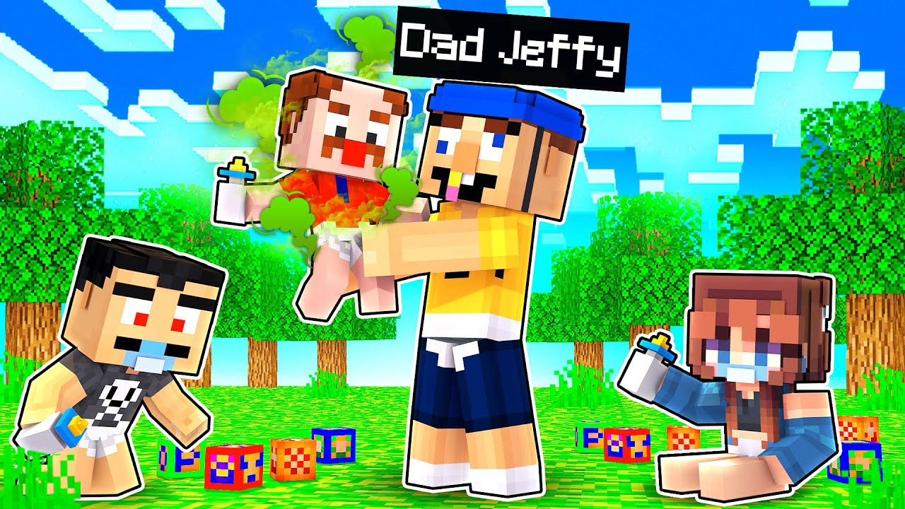 Jeffy Becomes A PARENT In Minecraft! - YouTube