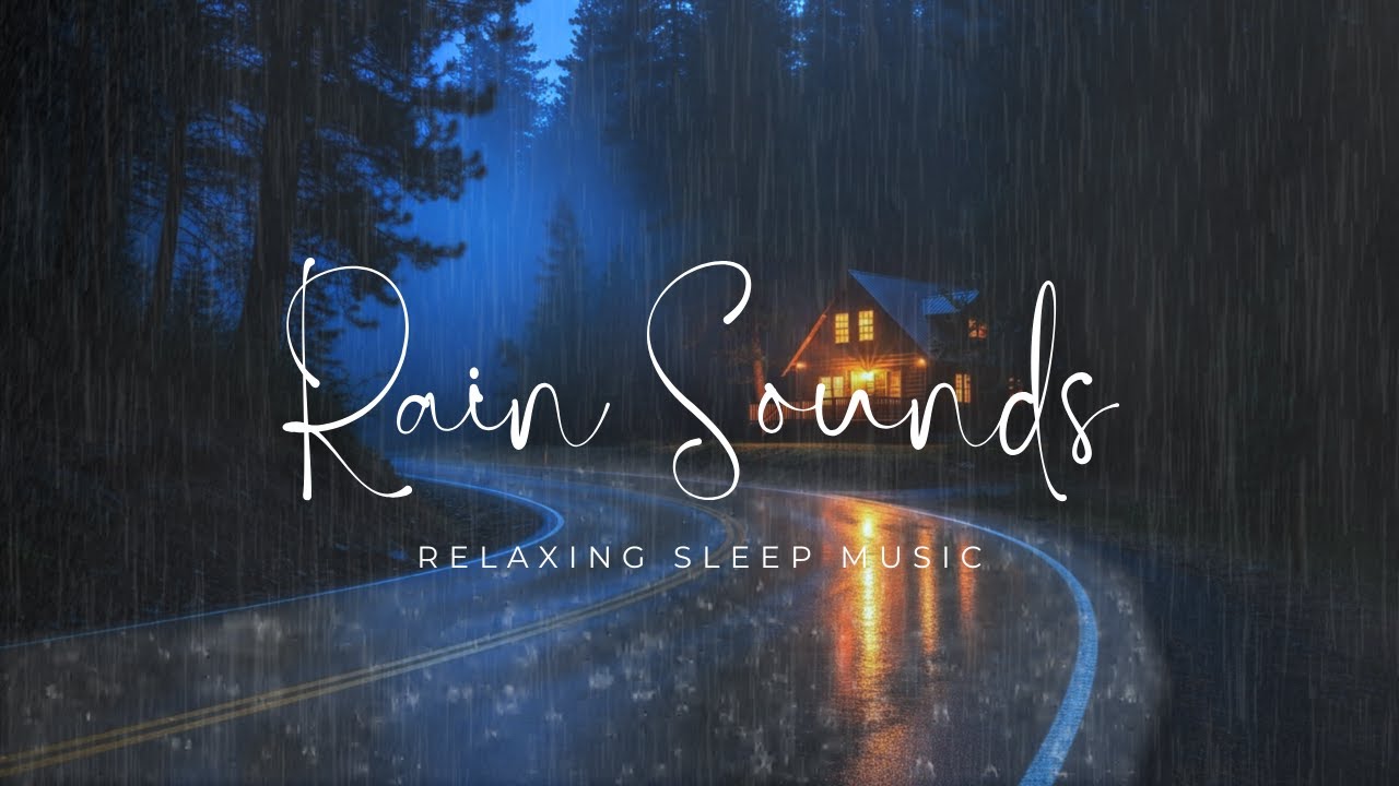 Heavy Rain Sounds For Insomnia - Deep Sleep Cabin - YouTube