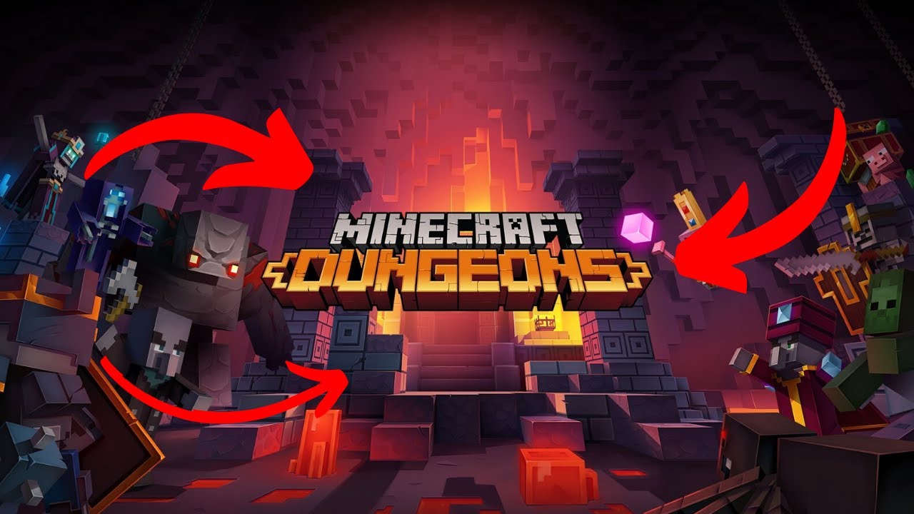 Minecraft Dungeons - GAMEPLAY, Xbox One X - Tá muito LINDO!! - YouTube