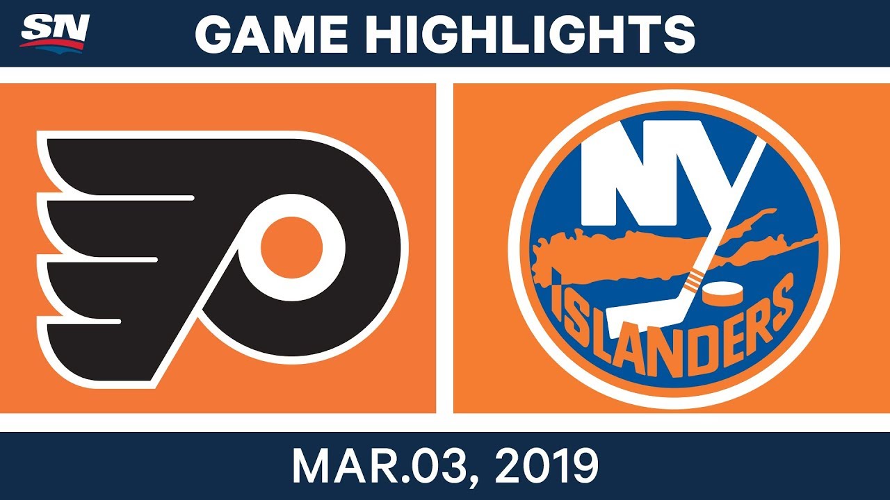 NHL Highlights | Flyers vs. Islanders – Mar 3, 2019 - YouTube