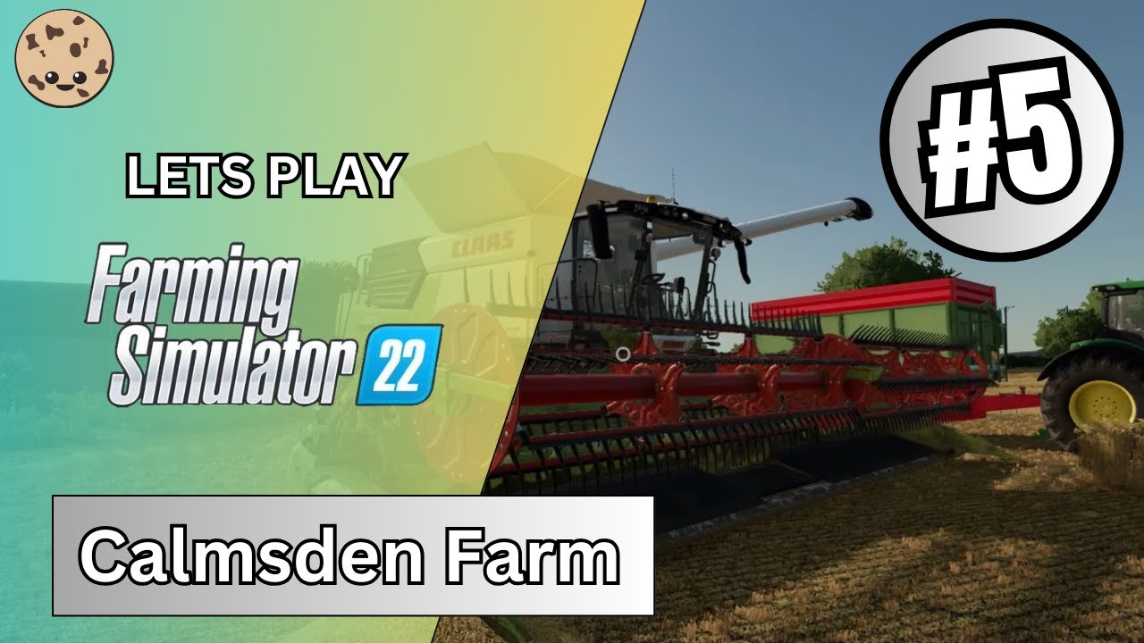Harvesting Barley & Feeding Sheep - Calmsden Farm - Farming Simulator ...